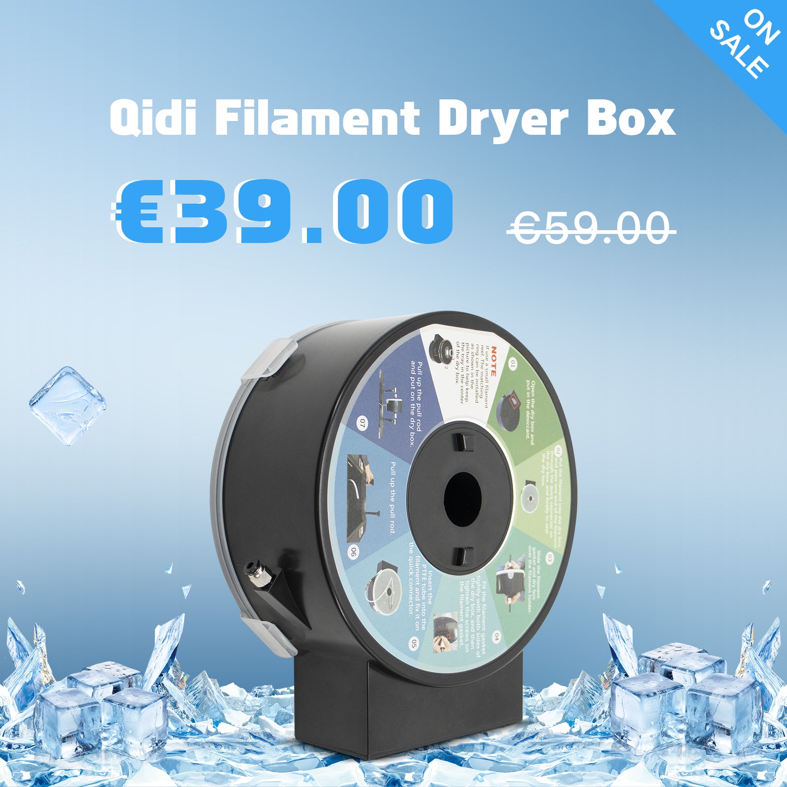 Filament Dry Box | Qidi Tech 3D Printing Accessory – Qidi Tech EU ...