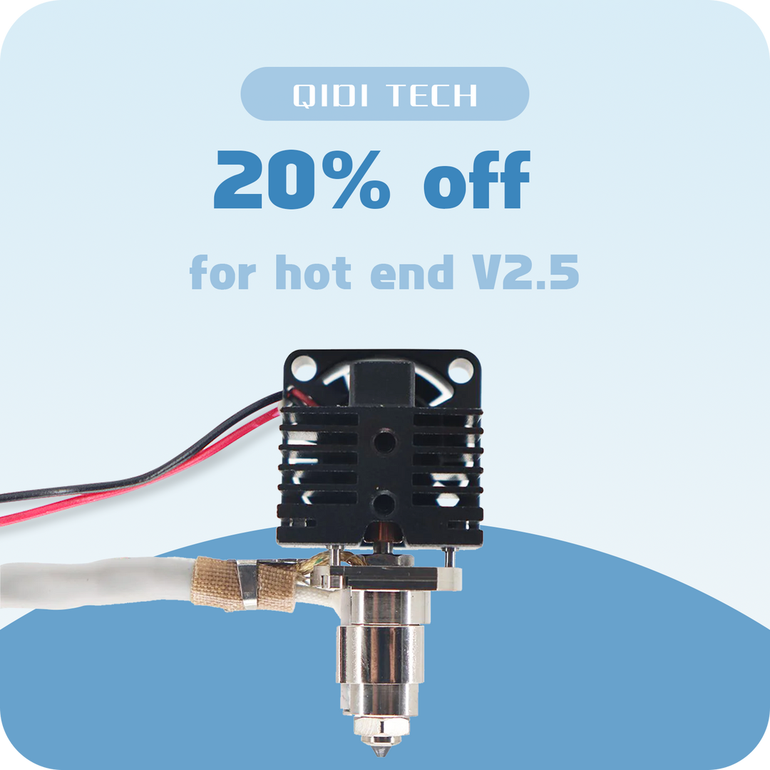 MAX3/PLUS3/X-Smart3 hot end V2.5 | QIDI Tech – Qidi Tech EU Online Shop